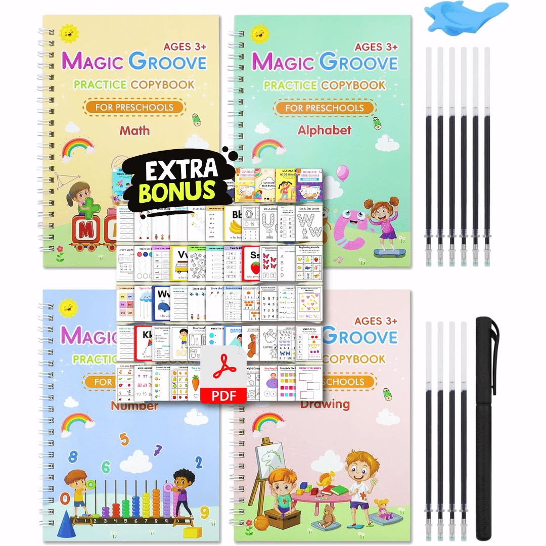 WriteBuddy™ Magic Copybook Kit – Wings of Design
